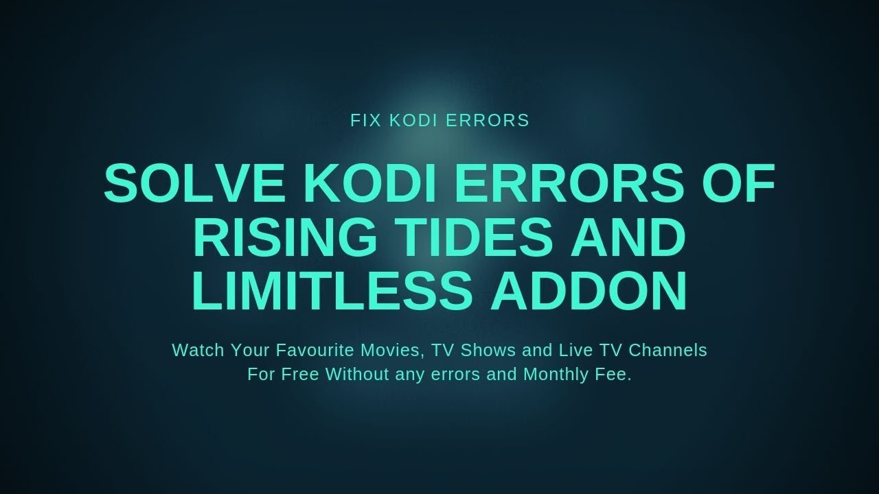 Fix Your Kodi Errors | Check Log For Info. Limitless and XBMC Python Version Errors in KODI