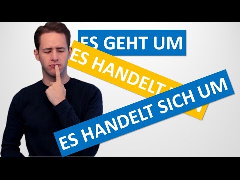 Es geht um, handelt von, handelt sich um