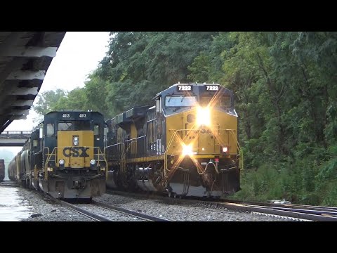 CSX CM44AH 7222 w/ Trail-Win Leads Loaded Phosphate K814-12 on 9/18/21