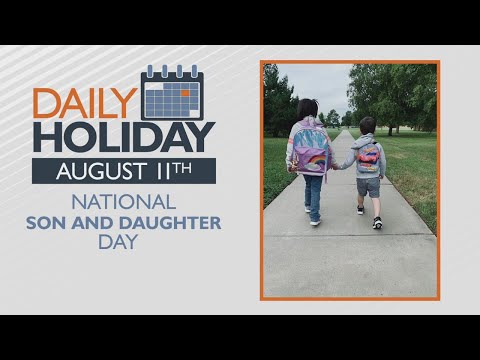 Daily Holiday - National Son and Daughter Day