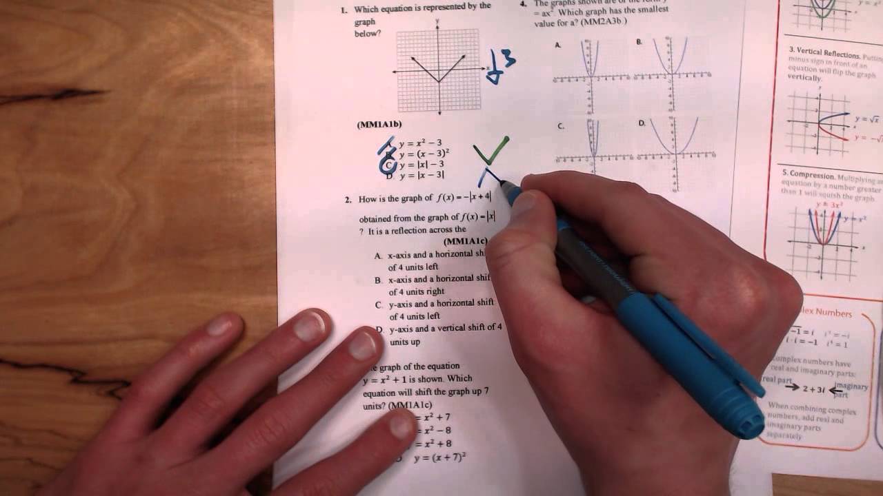 Transformations Worksheet 1