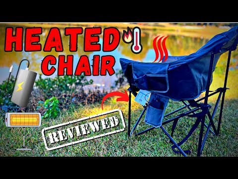 Portable Folding Heated Camping Chair - Review