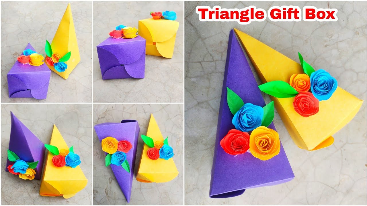 Beautiful Triangle Gift Box - Tuber Tip