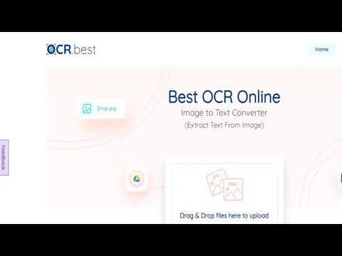 How to use OCR.best Image to Text Converter