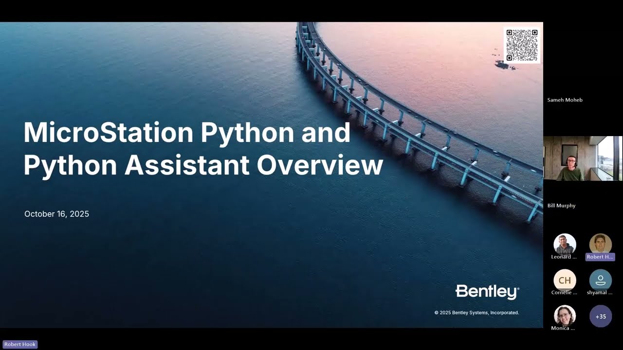 MicroStation Webinar: Getting Started with Python and Python Assistant