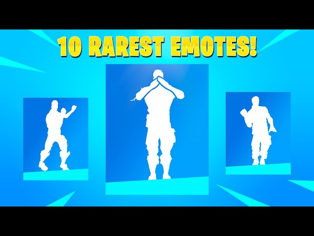 Top 5 rarest Fortnite emotes in 2021