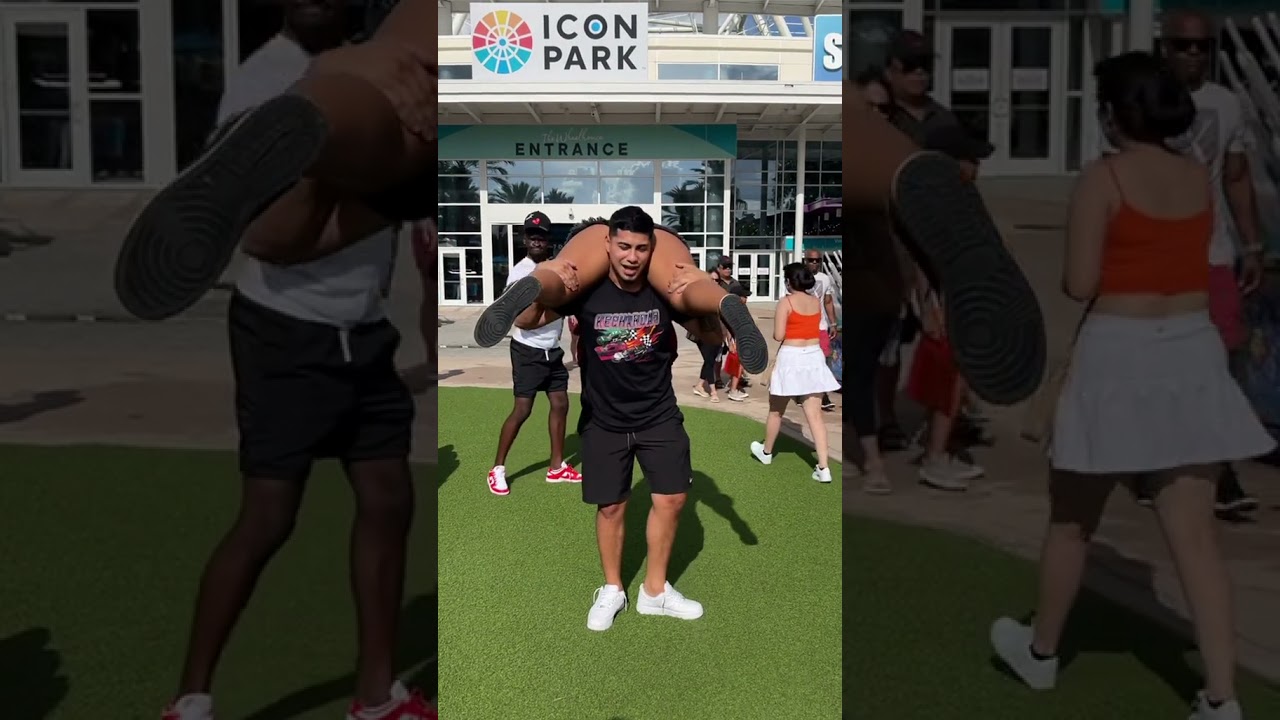 Tried viral trend in public & this happened! 😱 #shorts