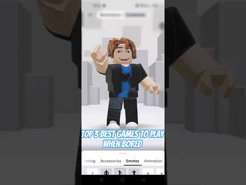 Top 3 best roblox games to play when bored!