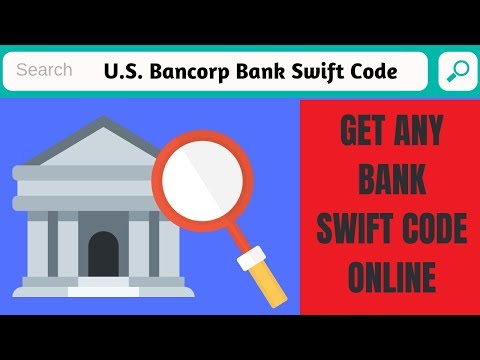 US Bancorp Swift Code | How to find swift code