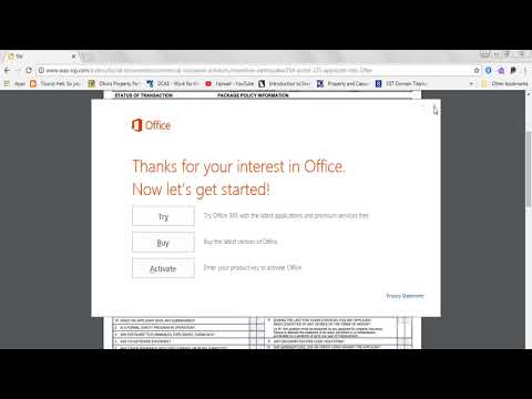 ACCORD 125 GENERAL PROPERTY APPLICATION