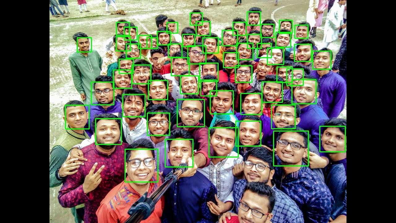 Automatic Face Detection [ java openCV ]