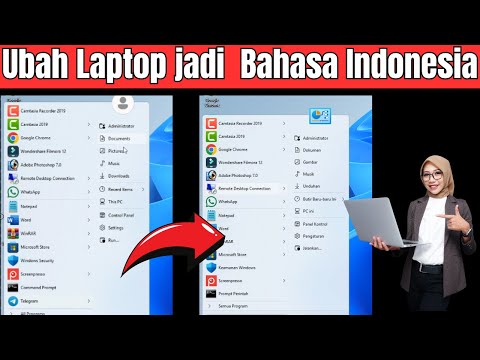 Cara Mengubah atau Ganti Bahasa Indonesia di Laptop Windows 11