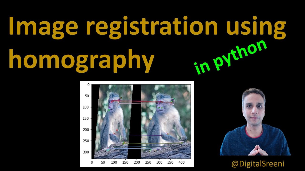 30 - Image registration using homography in openCV