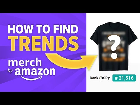 How to find Merch by Amazon Trends in 2023 (Merch Informer Tutorial)