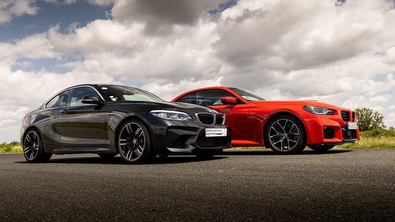 Old BMW M2 Drag Races New G87, It Ends Poorly for the F87 - autoevolution