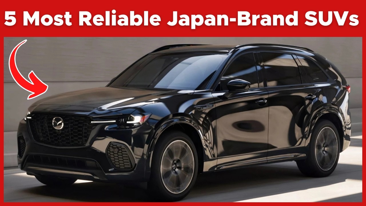 5 Most Reliable Japan-Brand SUVs For 2024 - 2025!