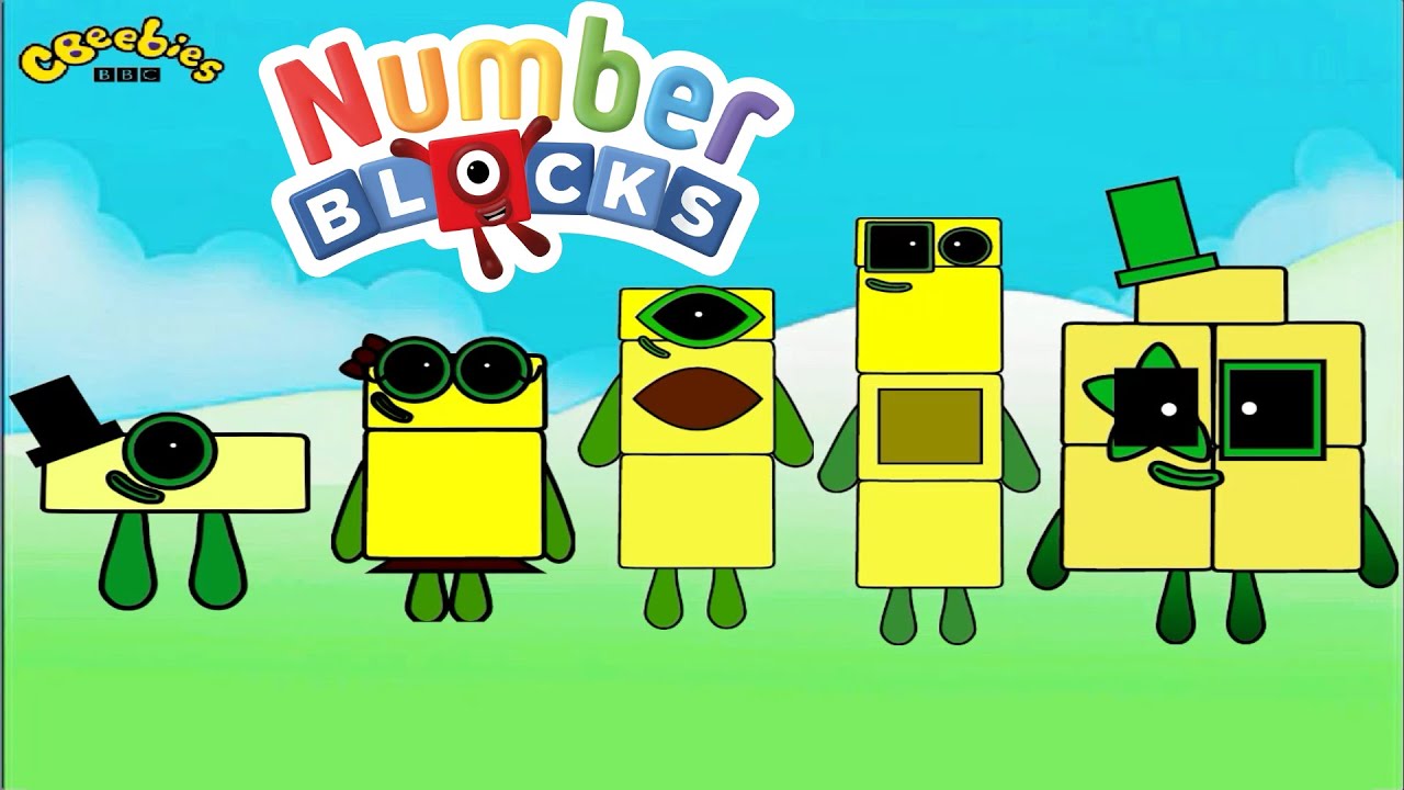Numberblocks Intro But it EDblocks with a Mirror Effect 0.50x Slow- Mo Song ,