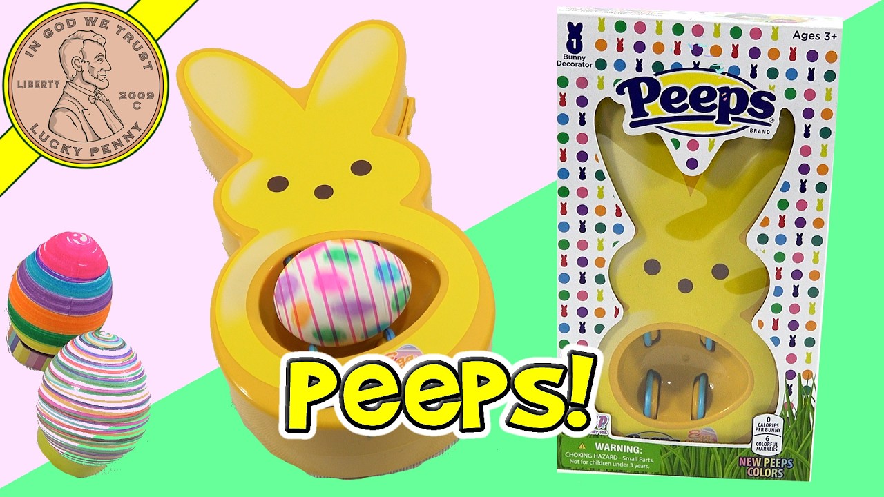 Peeps EggMazing Egg Decorator Motorized Easter Egg Decorating Kit