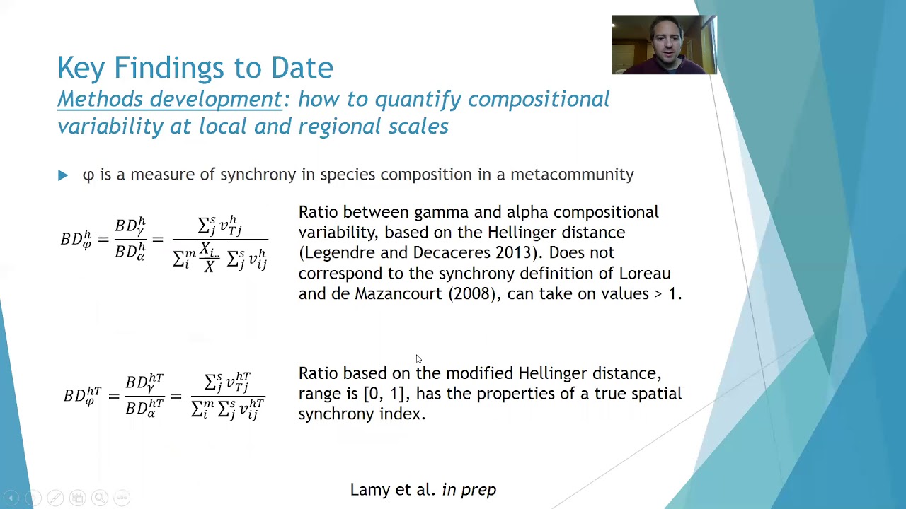 Metacommunities Synthesis Group