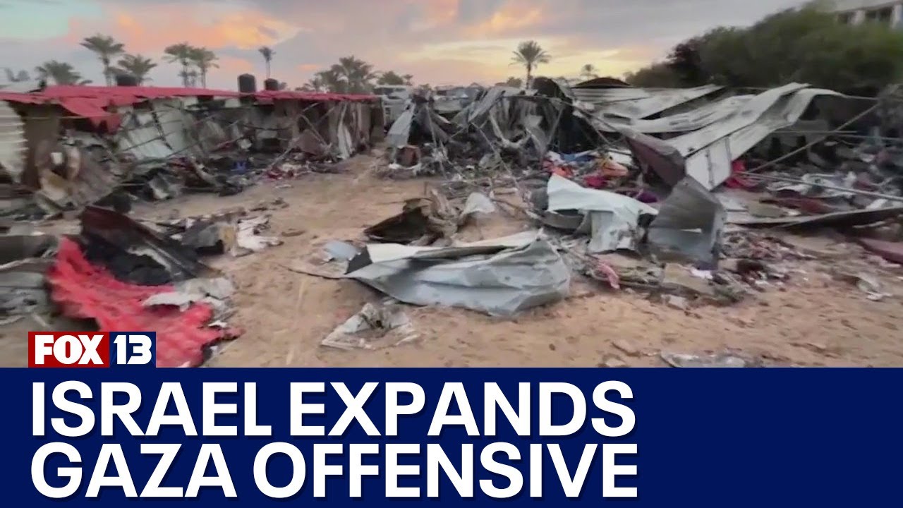 Israel expands Gaza offensive amid ceasefire push | FOX 13 Seattle