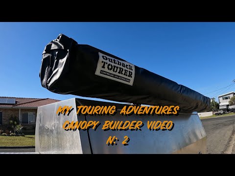 Outback Touring 270deg Plus Free Standing Awning Installed