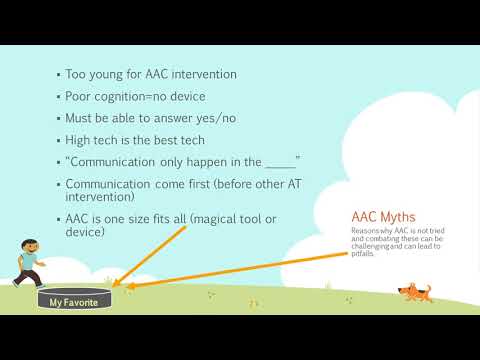 Pediatric and School Based AAC Evaluations