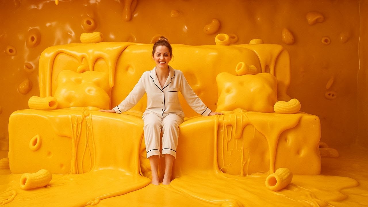 【ASMR】🛋️ Which sofa is your favorite? 🍕 Food, 🥤 Drinks, 🍓 Fruits | AI Satisfying and Relaxing ASMR