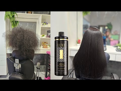 O Cabelo MAIS RESISTENTE DA MINHA VIDA! Usei a Progressiva com Formol Luxe Blueken