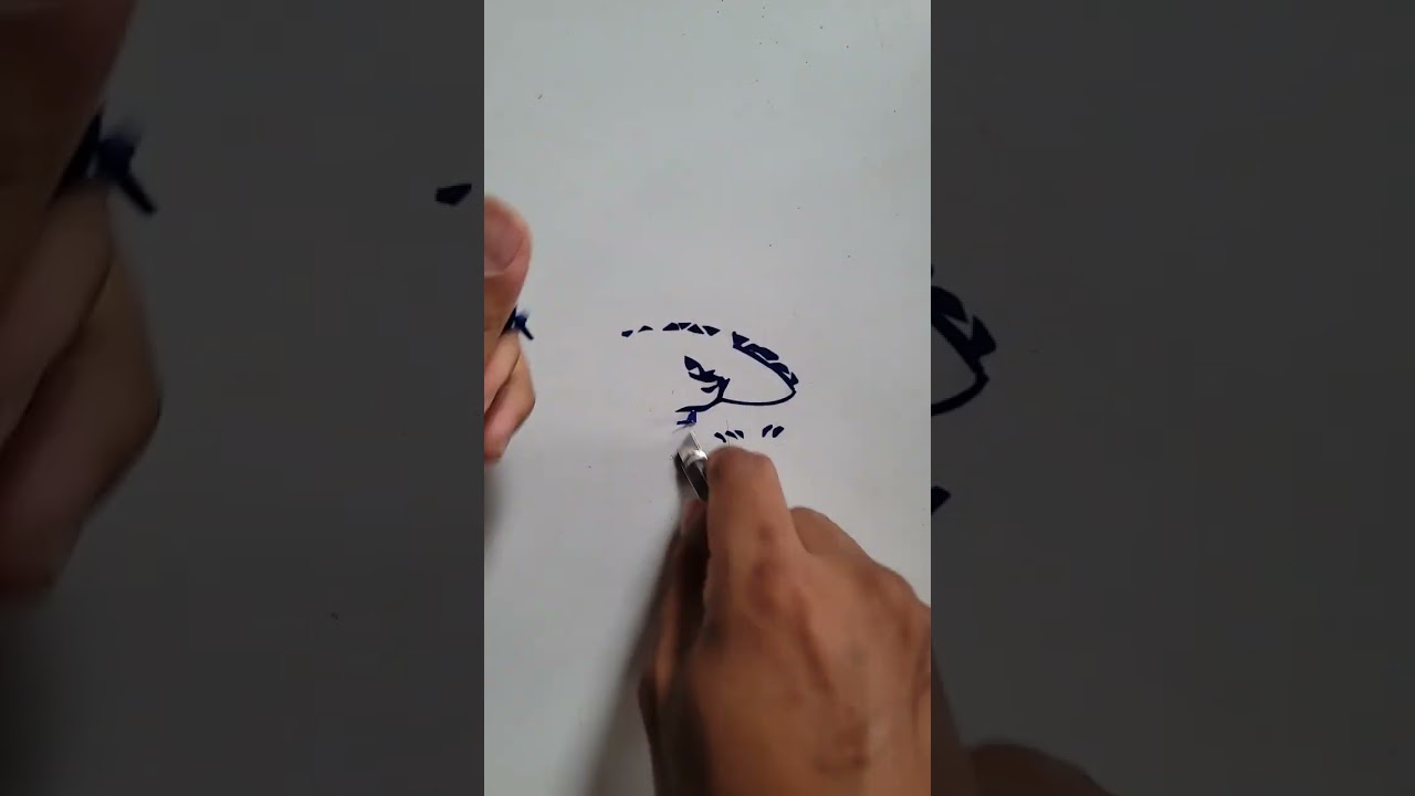 remove sticker Blue color cartoon design vector