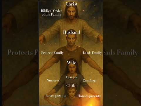 Biblical order of Family #shorts #shortsfeed #jesus