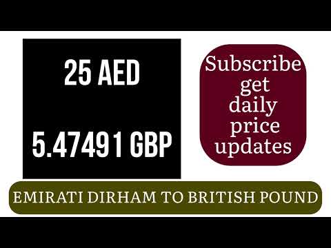 Emirati Dirham UAE to British Pound Currency Exchange Rates Today 29 January 2025 AED TO GBP