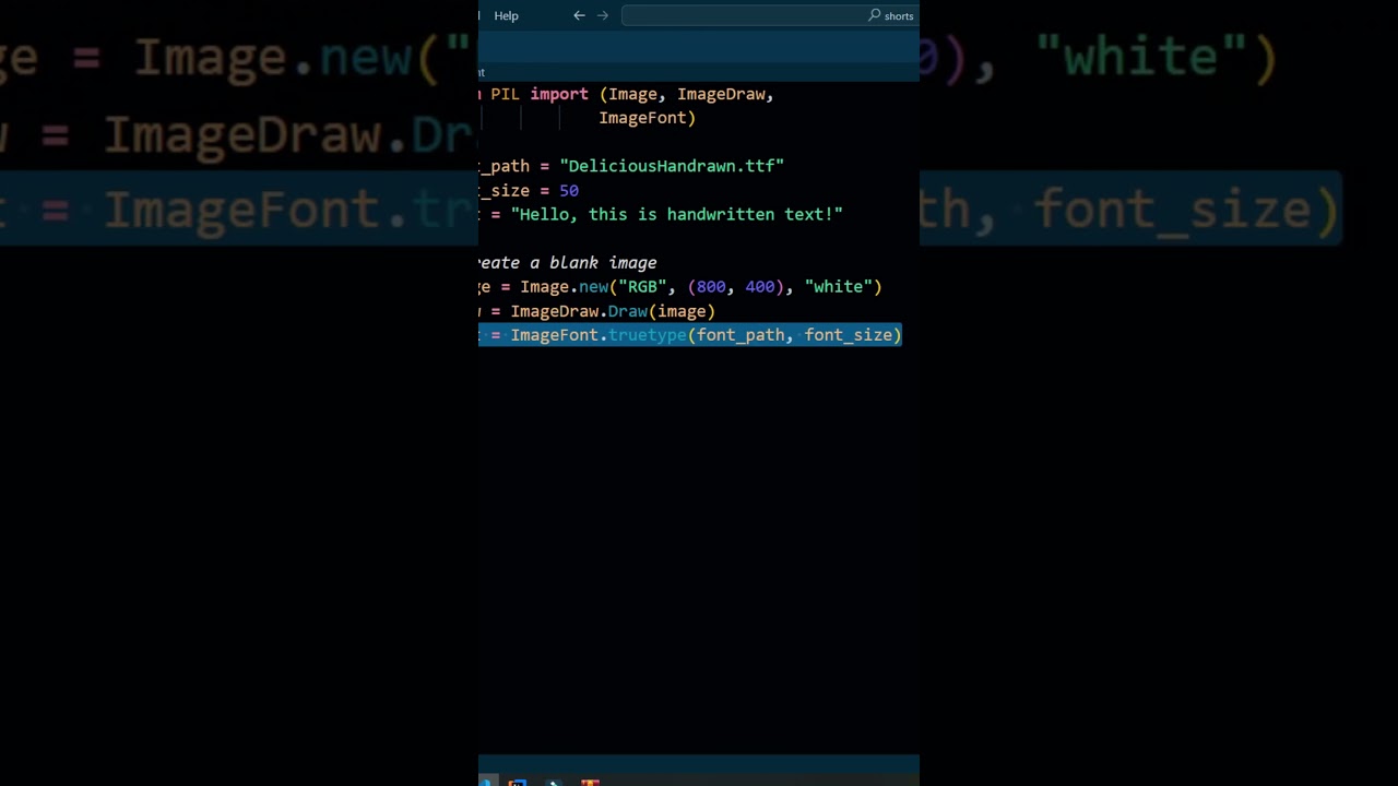 Convert Any Text into Handwritten Notes Using Python! 📝