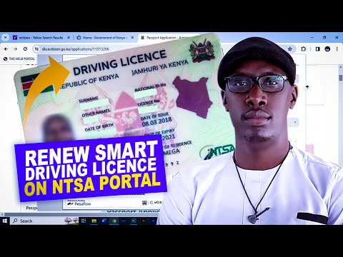 HOW TO RENEW SMART DRIVING LICENCE ON E-CITIZEN | NTSA SMART DRIVING LICENCE RENEWAL FULL GUIDE