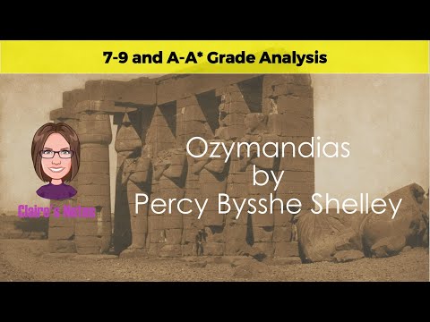 'Ozymandias' by Percy Bysshe Shelley - Top Exam Insights for AQA, Eduqas/WJEC and Cambridge iGCSE