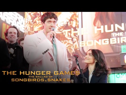 The Hunger Games: The Ballad of Songbirds & Snakes (2023) NYC Times Square