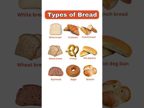 Types of Bread #english #shorts #spokenenglish #bread