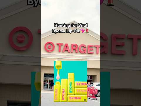 Hunting for Viral Byoma Lip Oilπ #skincare #byoma #lipcare #preppyyyy #cosmetics #aesthetic #fyp