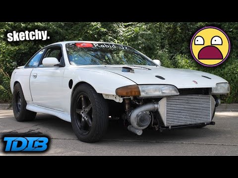 Death Trap 800HP 240SX S14 had me Terrified