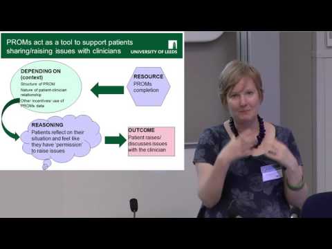 A realist synthesis of PROMs feedback to improve the care of individual patients