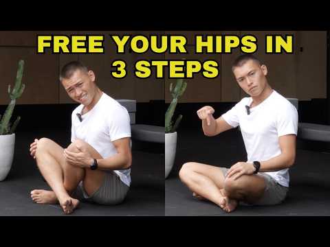 Can't Sit Cross Legged? Use These 3 Steps To Get It Back (Hip Mobility)