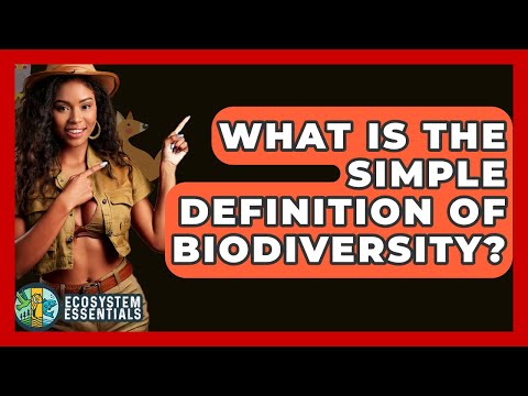 What Is The Simple Definition Of Biodiversity? - Ecosystem Essentials