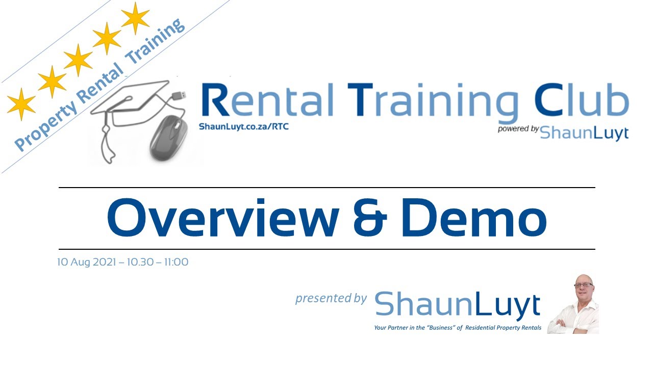 The Rental Training Club - An Intro & Overview