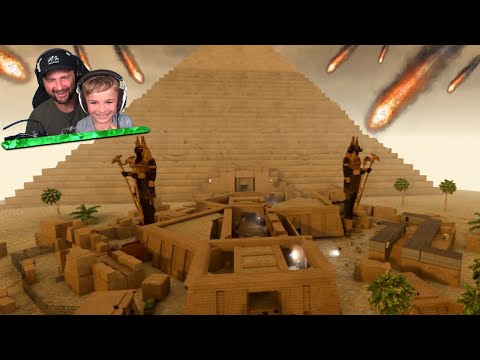 Meteor Shower Destroys Ancient Pyramid in Teardown Mods!