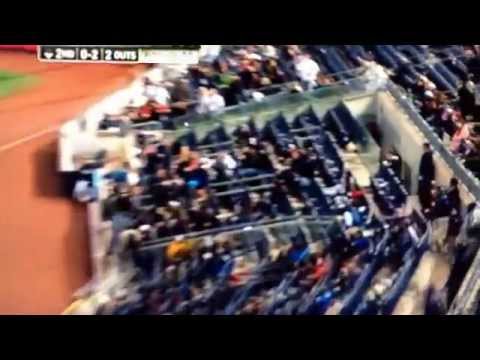 Woman hit by foul ball at Yankee game | Flashin' Leather