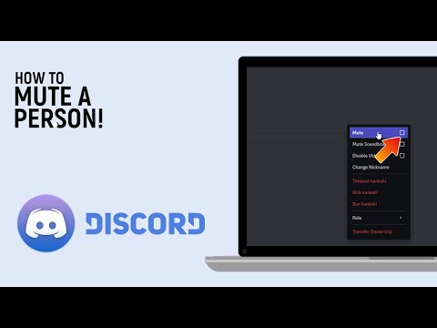 How to Mute a Person From Your Discord Server [easy]
