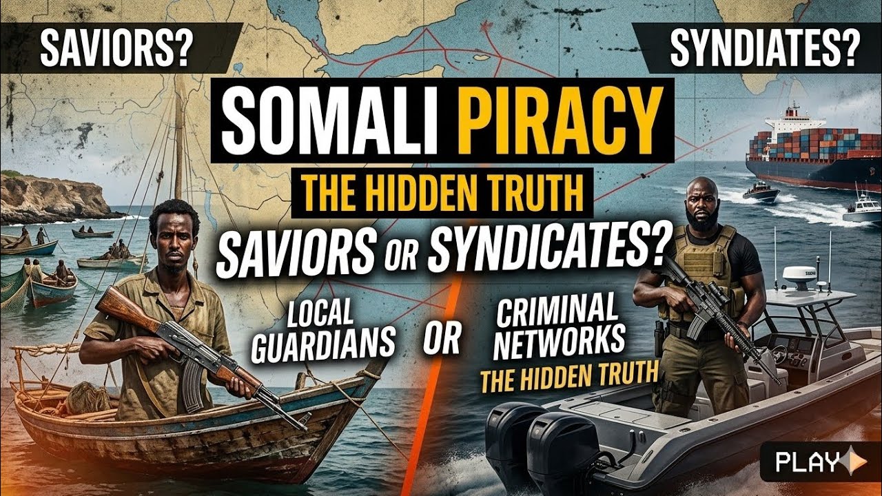 🌊 Saviors or Syndicates? The Hidden Truth of Somali Piracy