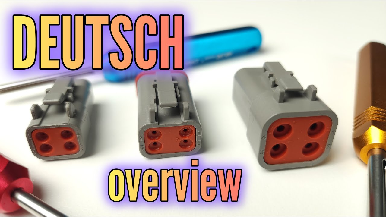 Deutsch Connectors Explained: DTM, DT & DTP (Simple Overview)