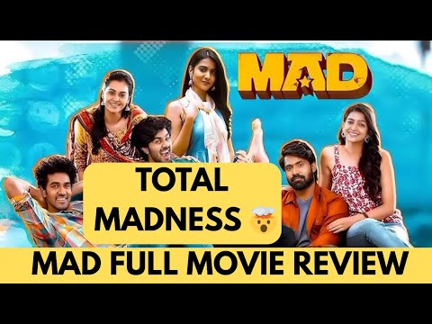MAD MOVIE REVIEW | RAM NITHIN | VISHNU OI | GOPIKA UDAYAN | SANGEETH SHOBHAN |NETFLIX| MOVIE LOVERS