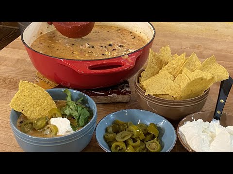 How To Make Nacho Soup with Chicken and Broken Tacos | Rachael Ray
