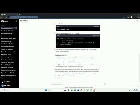 can i install pandas without pip